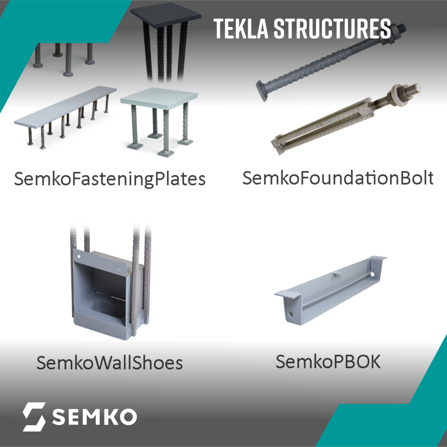 SEMKO | Betonielementtien kiinnikkeet | Seinäjoki | Etelä-Pohjanmaa